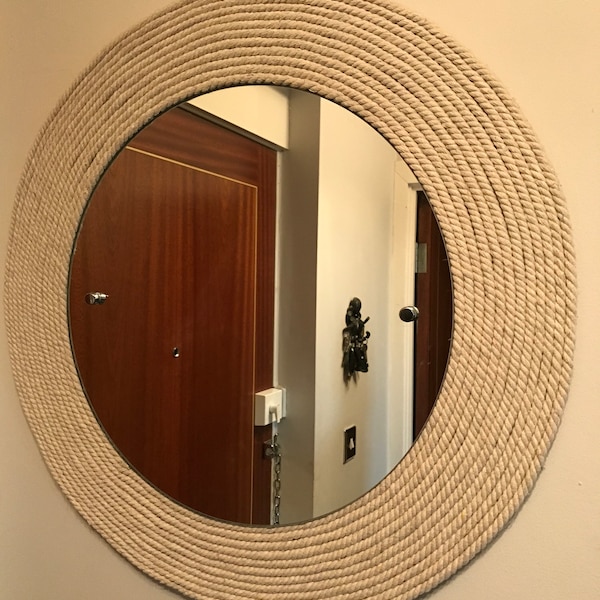 Rope Mirror - Etsy