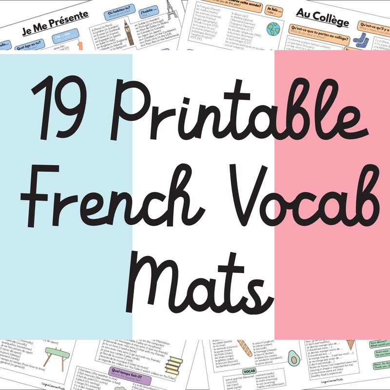 French Placemats - Etsy