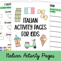 Italian Shapes Flashcards for Kids Flashcards Italian Language Italian ...
