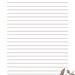 Printable Stationary Writing Paper, Lined and Blank Pages Sea & Ocean ...
