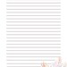 Printable Stationary Writing Paper, Lined and Blank Pages Sea & Ocean ...