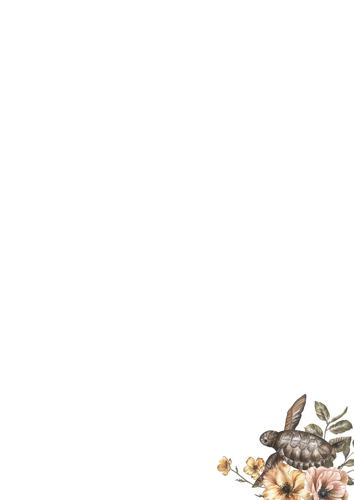 Printable Stationary Writing Paper, Lined and Blank Pages | Sea & Ocean ...