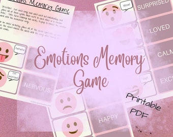 The Memory Box CBT Counseling Game for Grief and Loss - Etsy