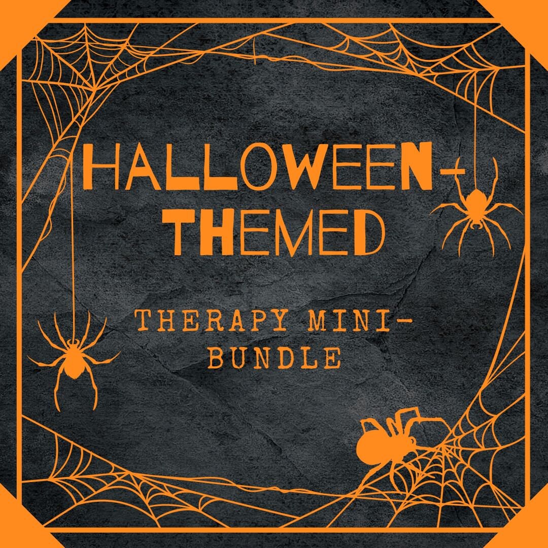 Halloween Mini-bundle Therapy Activities Games Instant Download - Etsy
