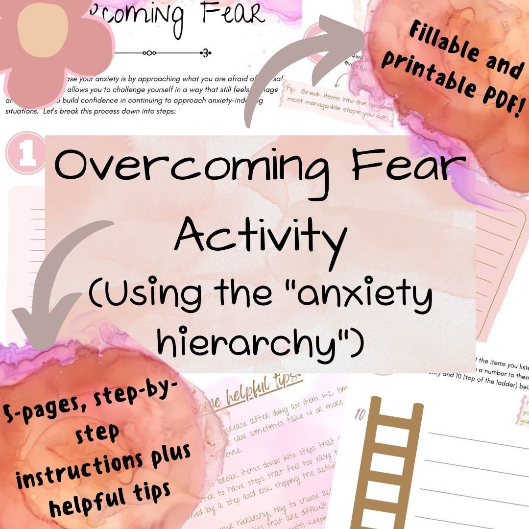 Overcoming Fear Packet - Etsy