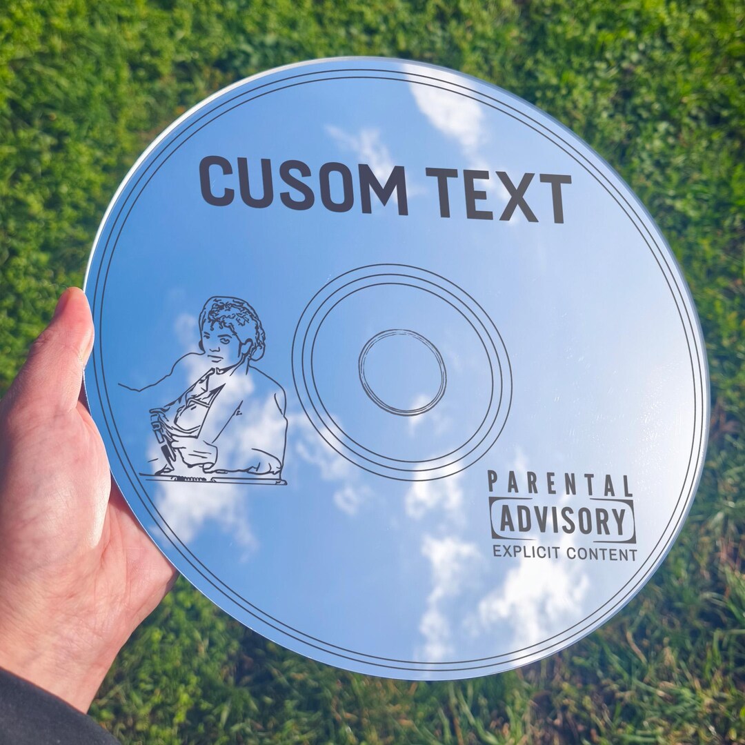 Custom Michael Jackson Album Acrylic Mirror - Personalized Text ...
