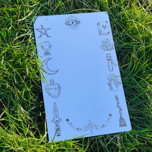 Laser Engraved Witch Mirror – Acrylic Occult Altar Decor - Etsy