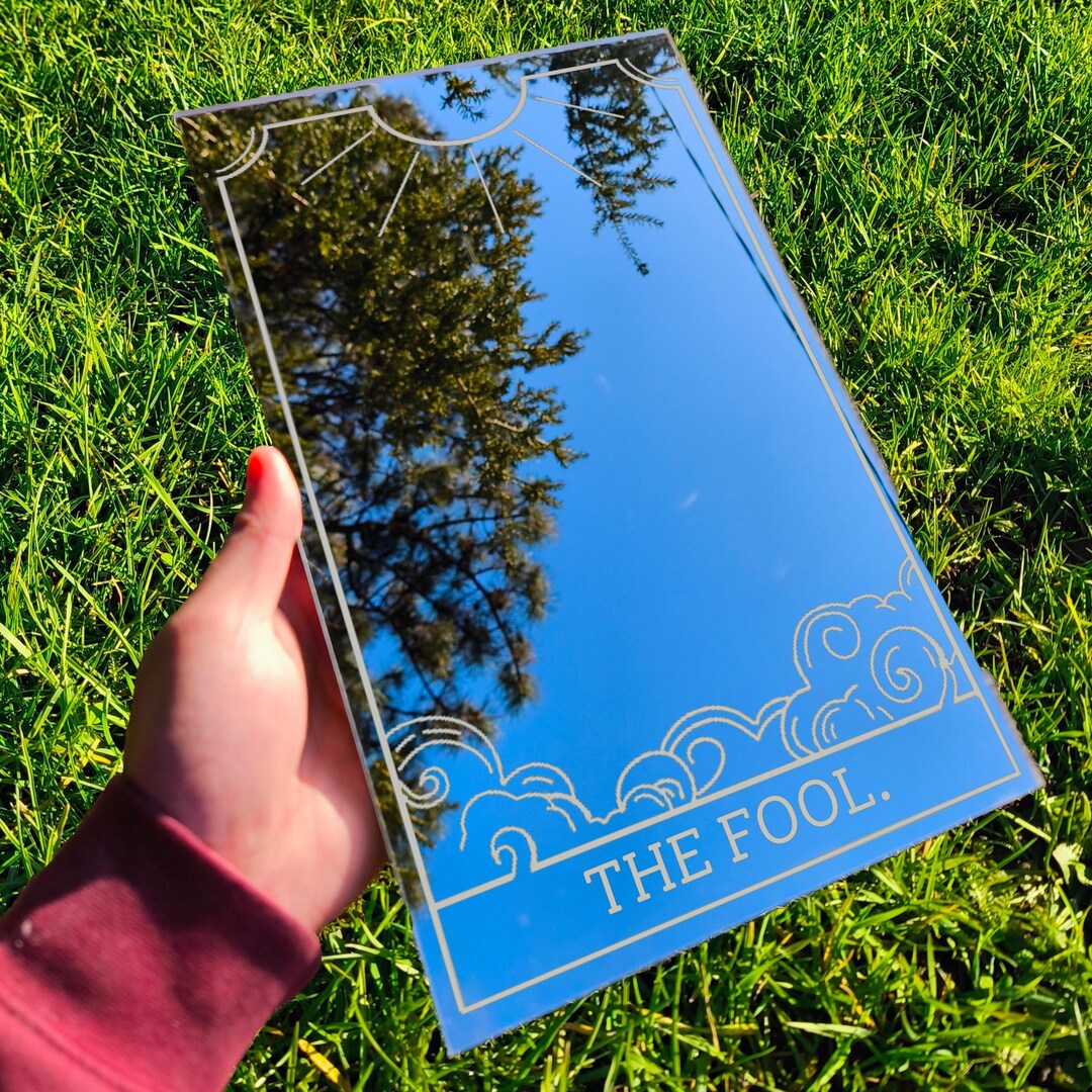 Acrylic Mirror Laser Engraved Anime Gift Home Decor Wall Hanging Cool ...