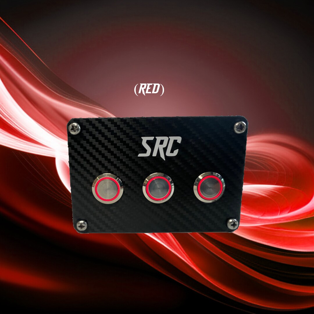 SRC mini 3 Function LED Button Box - Etsy