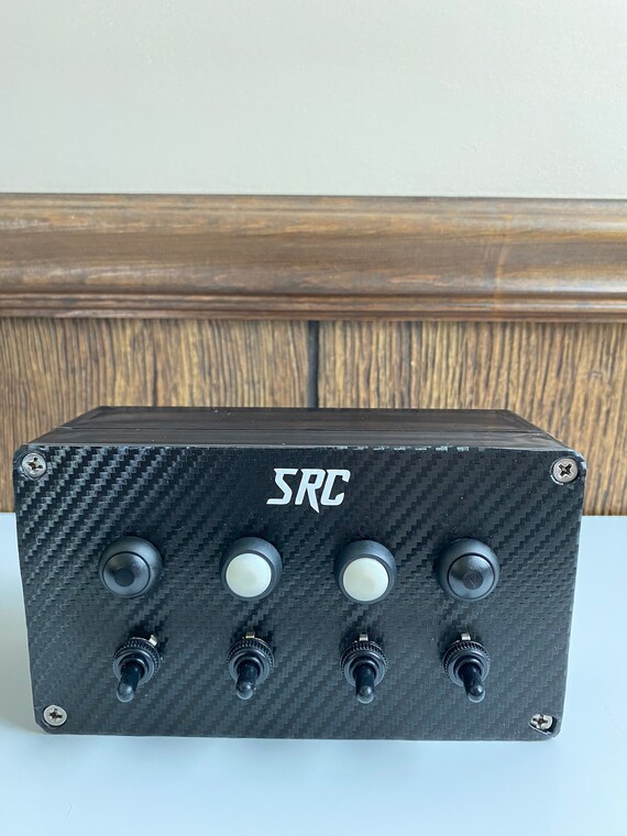 SRC 12 Function Button Box 4 Bump Switches V2 Pattern 2 - Etsy