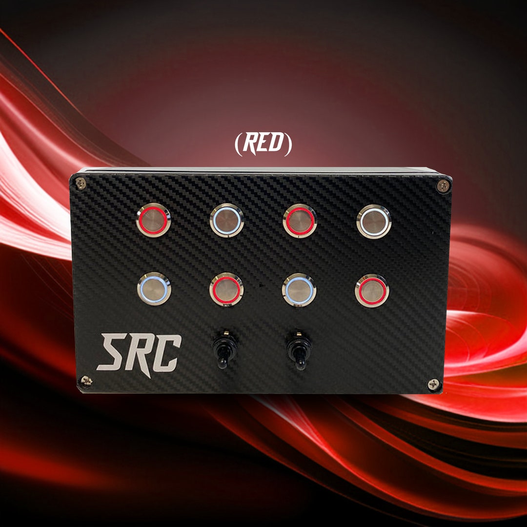 SRC 12 Function LED Button Box 2 Bump Switches / Multiple - Etsy