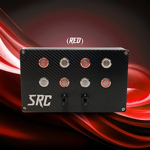 SRC 12 Function LED Button Box 2 Bump Switches / Multiple - Etsy