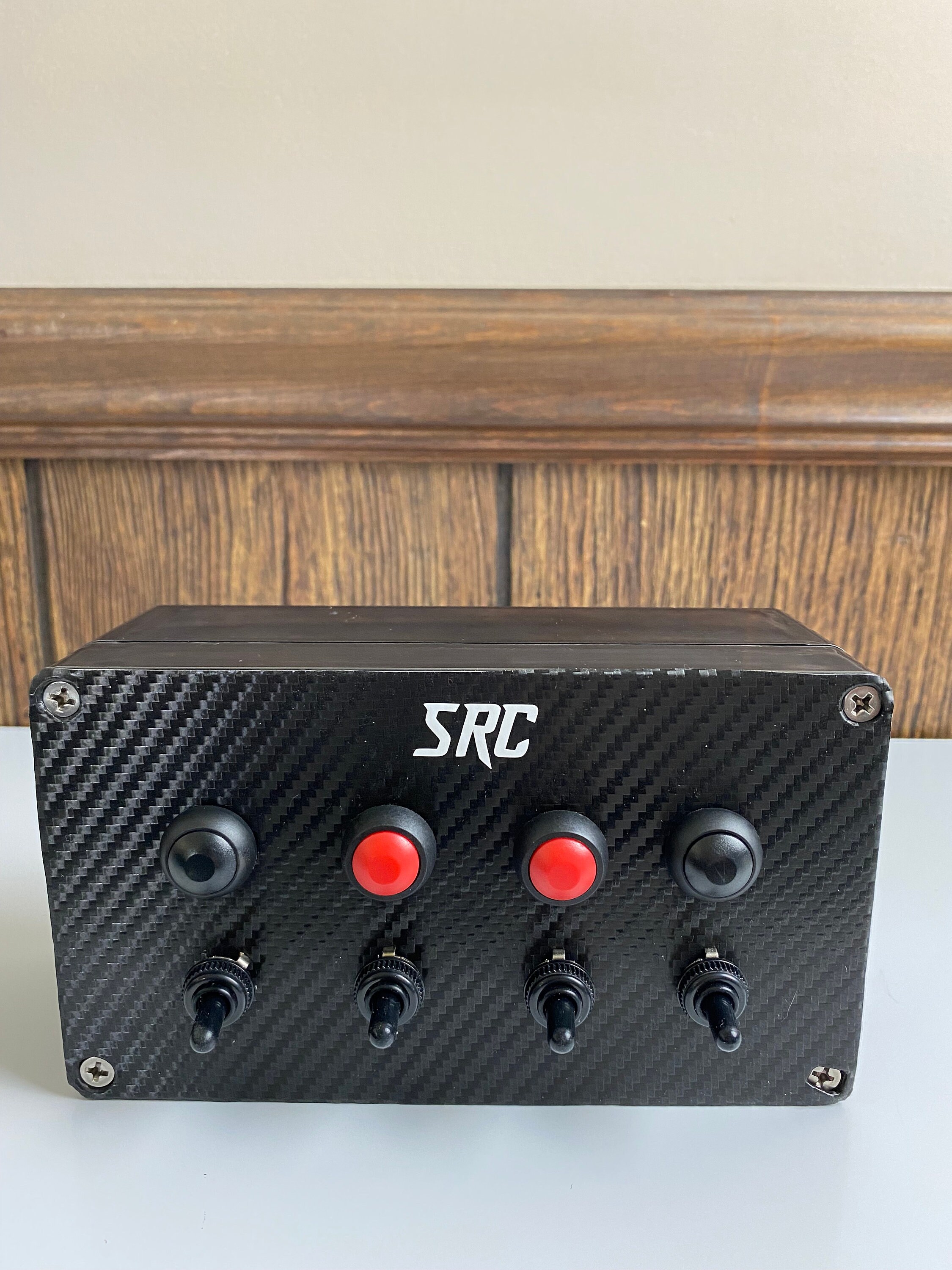 SRC 12 Function Button Box 4 Bump Switches V2 Pattern 2 - Etsy