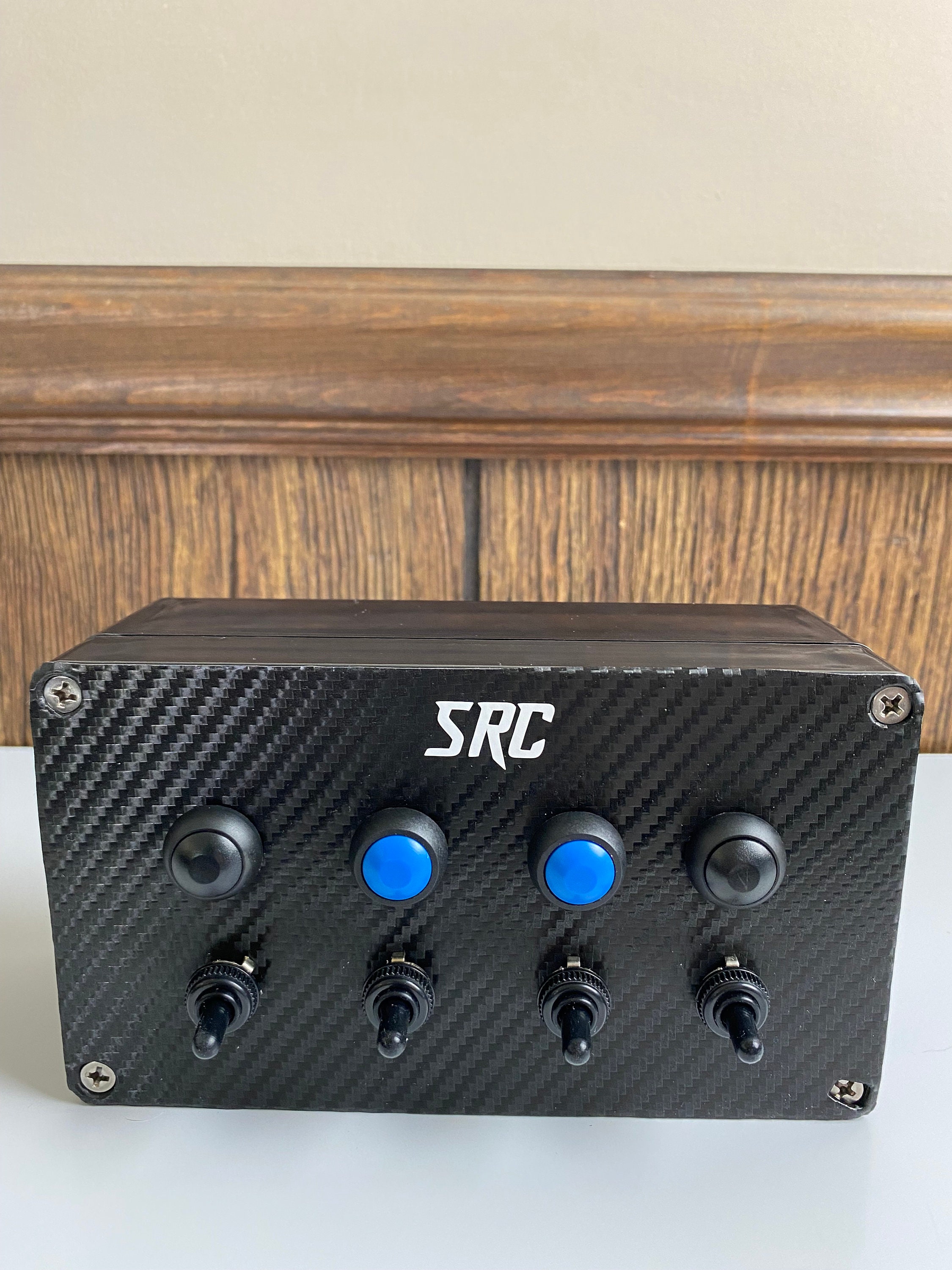 SRC 12 Function Button Box 4 Bump Switches V2 Pattern 2 - Etsy