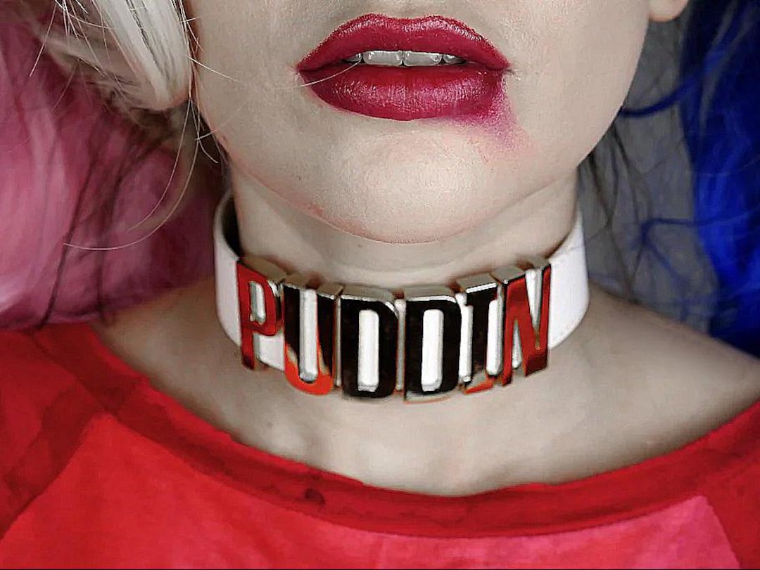 Harley Quinnn Cosplay, Puddin Collar, Harley Quinnn Costume Adult ...