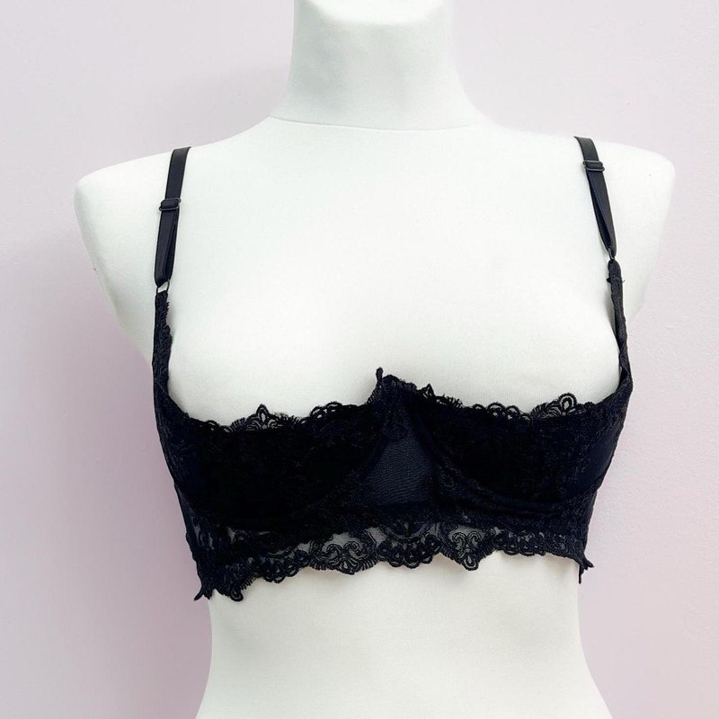 Open Cupless Bra Plus Size - Etsy