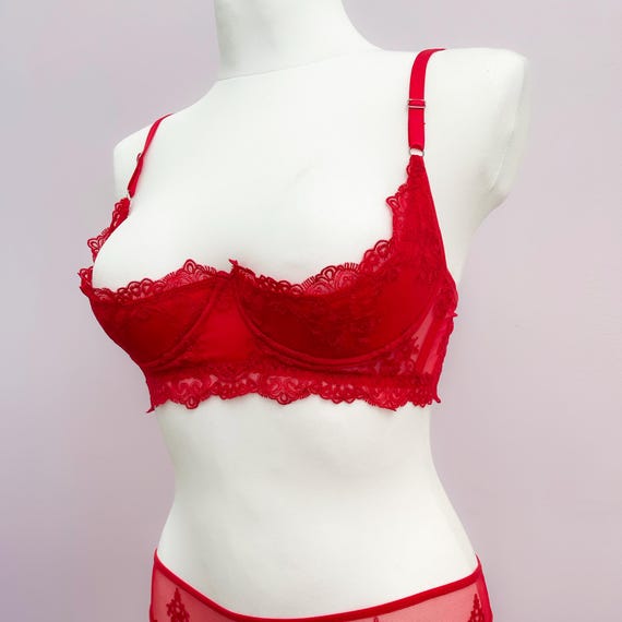 Open Cup Bra For Large Breasts