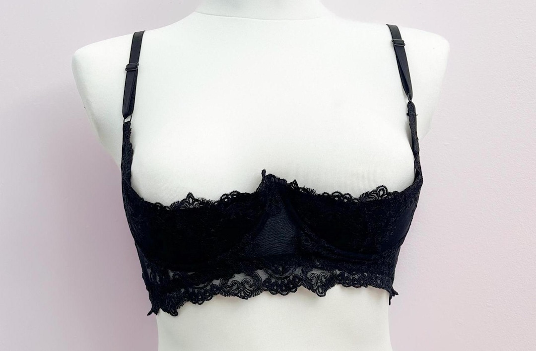 Open Cupless Bra Plus Size Shelf Bra Open Support, Quarter Cup Bra Cupless Bra for Big Breast - Etsy