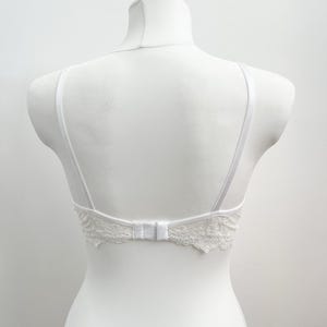 Quarter Cup Bra Plus Size See Through Bras Open Cupless Bra for Plus ...