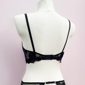 Quarter Cup Bra Plus Size See Through Bras Open Cupless Bra for Plus Size Shelf Bra Open With ...