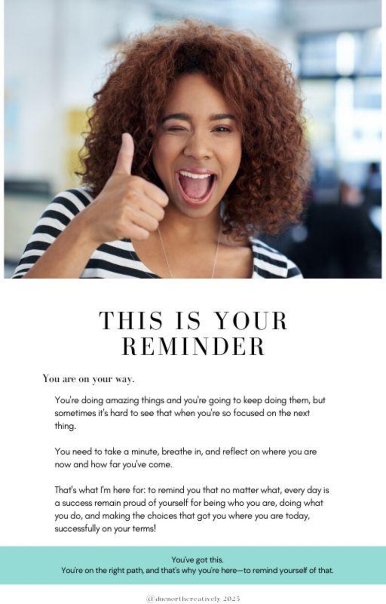 Creating Success in 2025, Activity Sheets, Personal Growth, Journal ...