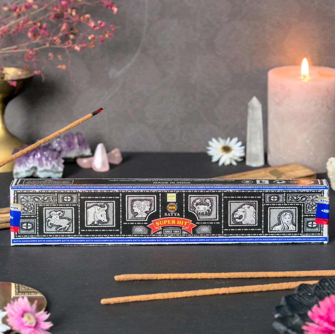 Indian Incense Satya Super Hit Natural Incense Sticks for Meditation ...