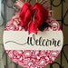 Welcome With Paisley Design - Etsy