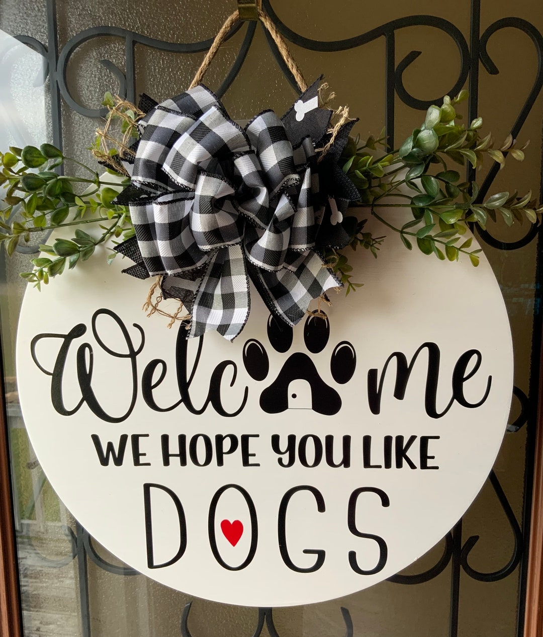 Welcome … We Hope You Like Dogs - Etsy