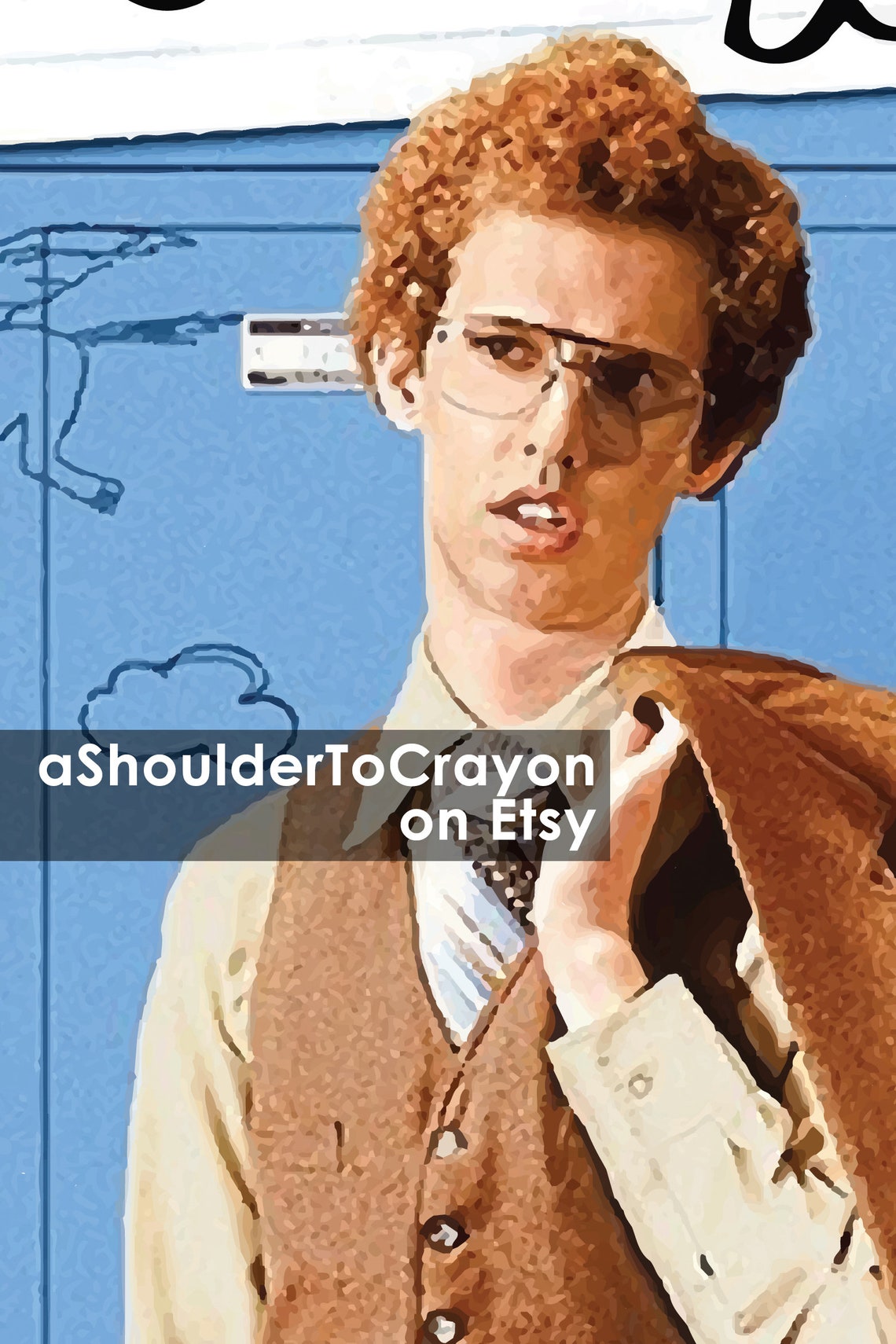 Gosh Napoleon Dynamite Poster Geez. Digital Oil With Free - Etsy
