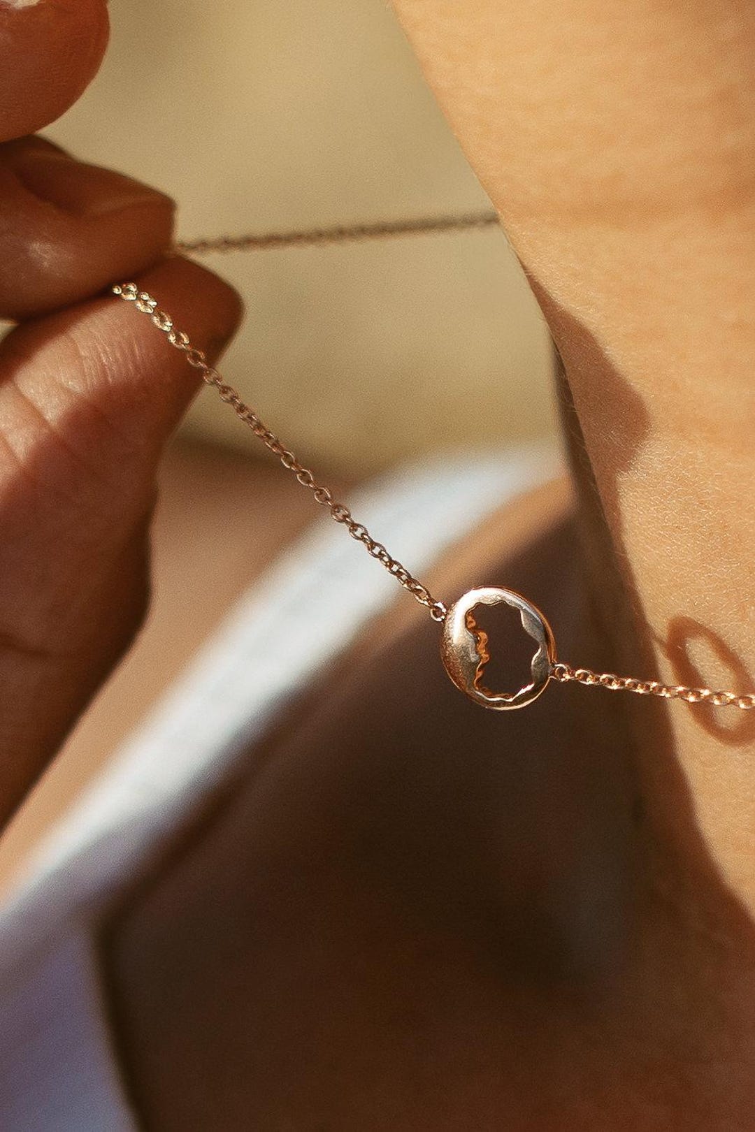 14K Gold Embryo Necklace: IVF Journey, Motherhood Gift - Etsy