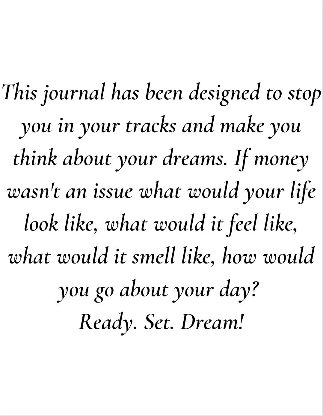 My Dream Journal, Printable, Instant Download - Etsy