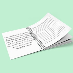 My Dream Journal, Printable, Instant Download - Etsy