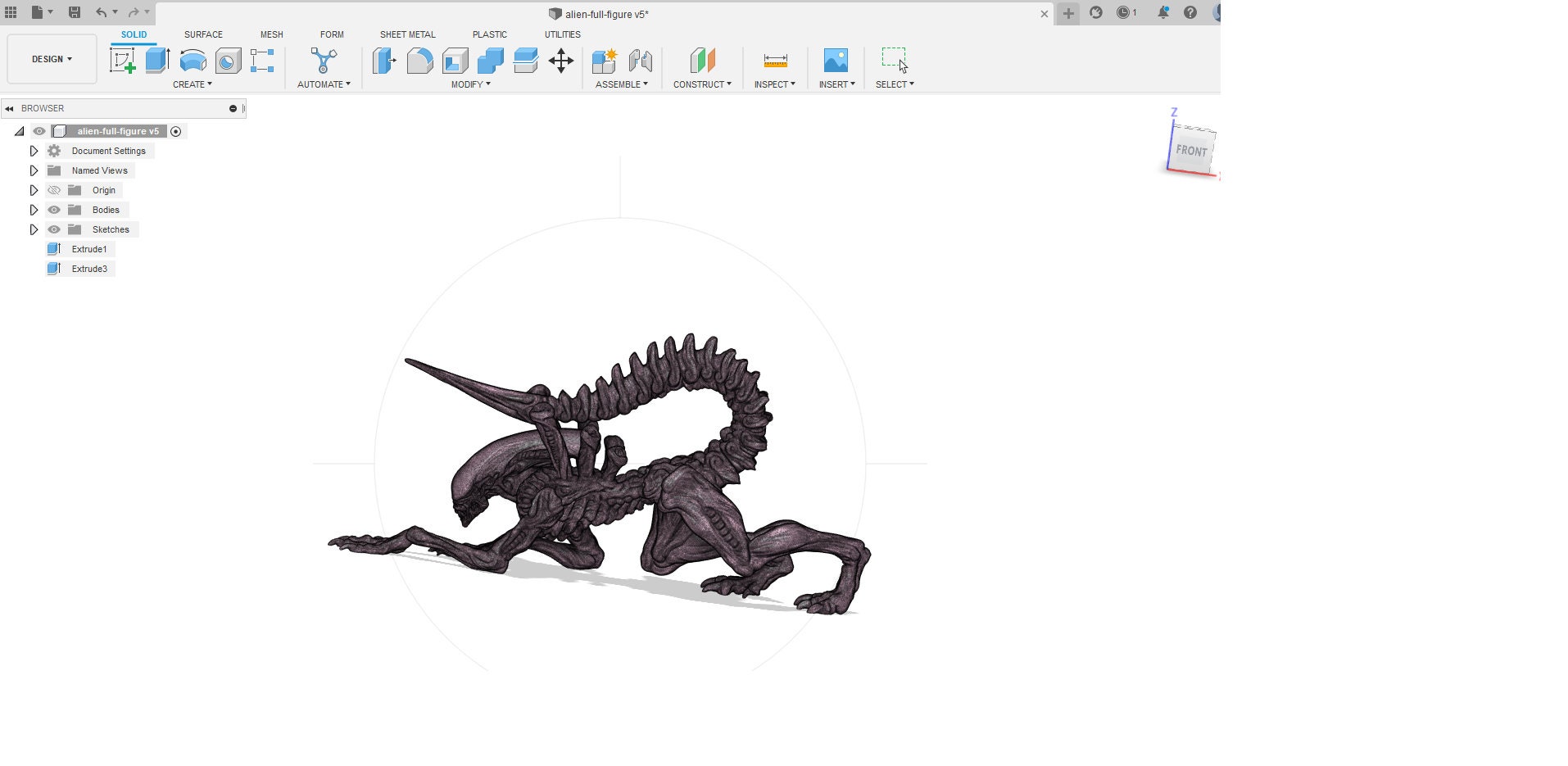 Xenomorph Alien STL File - Etsy