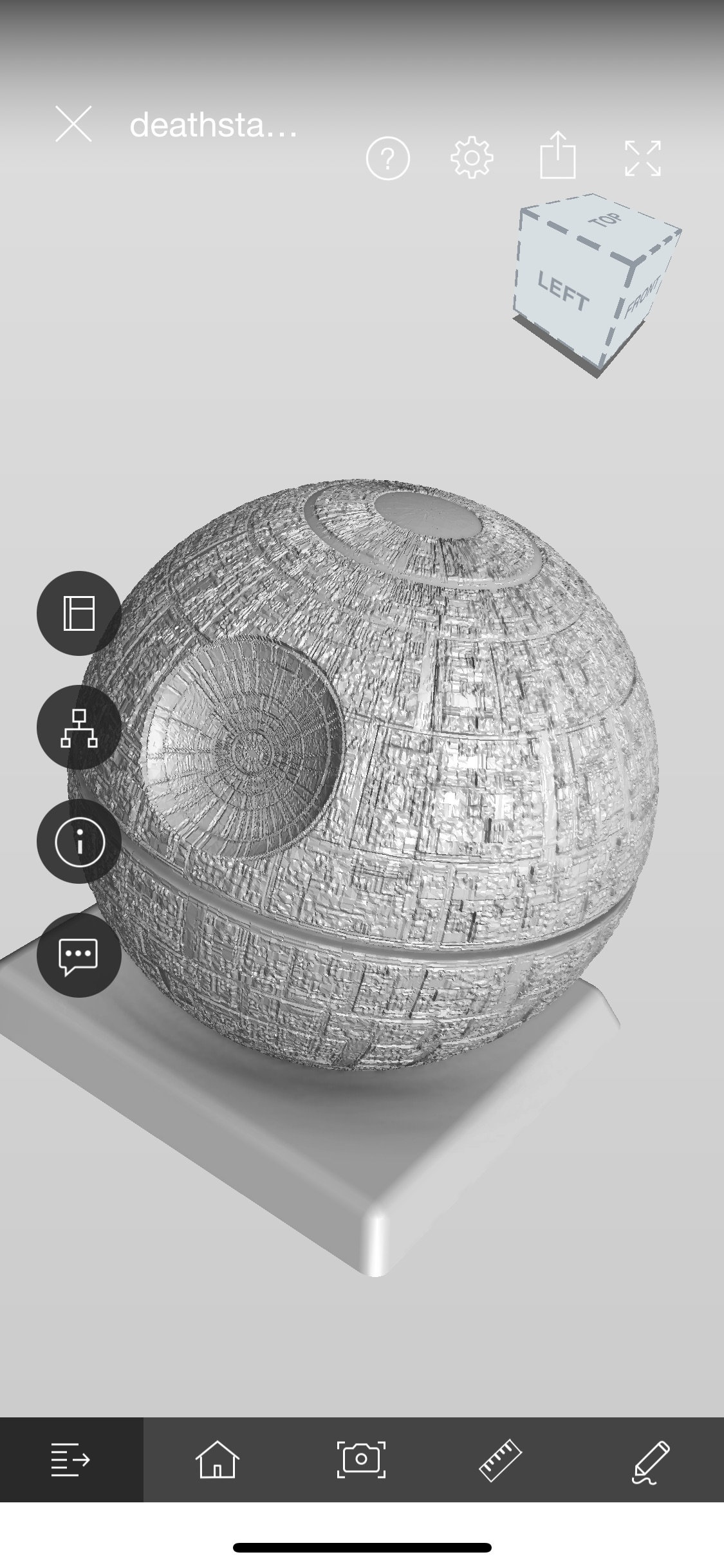 Star Wars Deathstar Stl File - Etsy