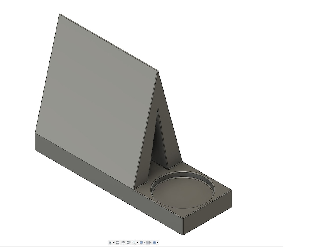 3D Printed Book Holder With Mug Stand - Etsy