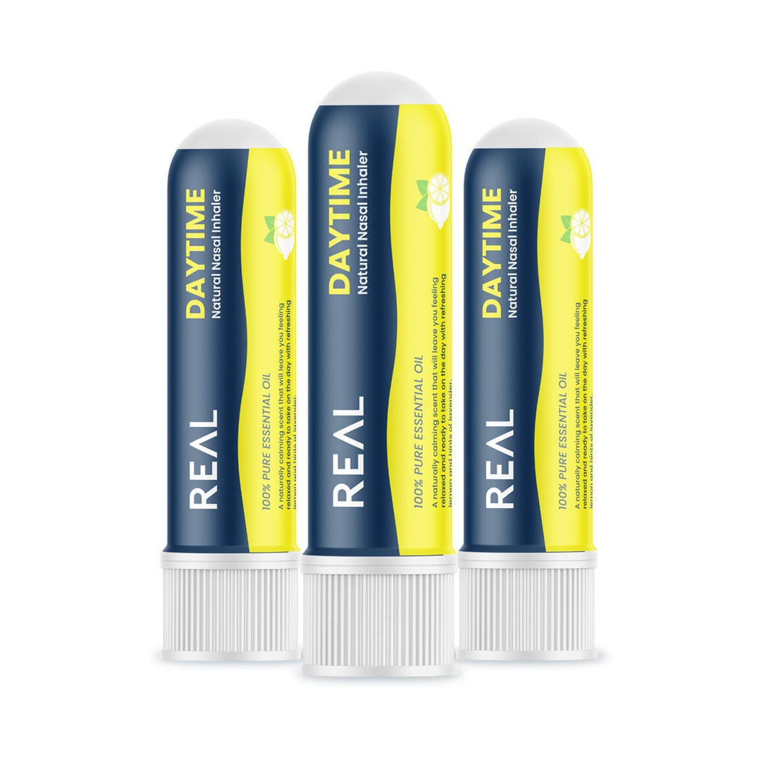 Real Aromatherapy Nasal Inhaler Stick for Stress Relief, With 100% Pure ...
