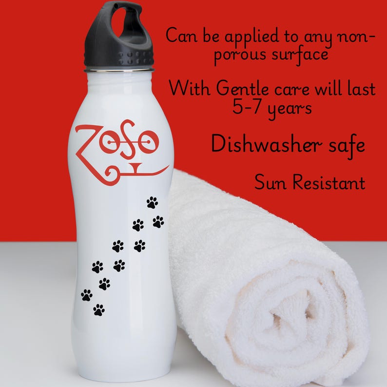 Zoso Symbol Decal – Led Zeppelin Inspired Vinyl Sticker • Rock Band Car ...