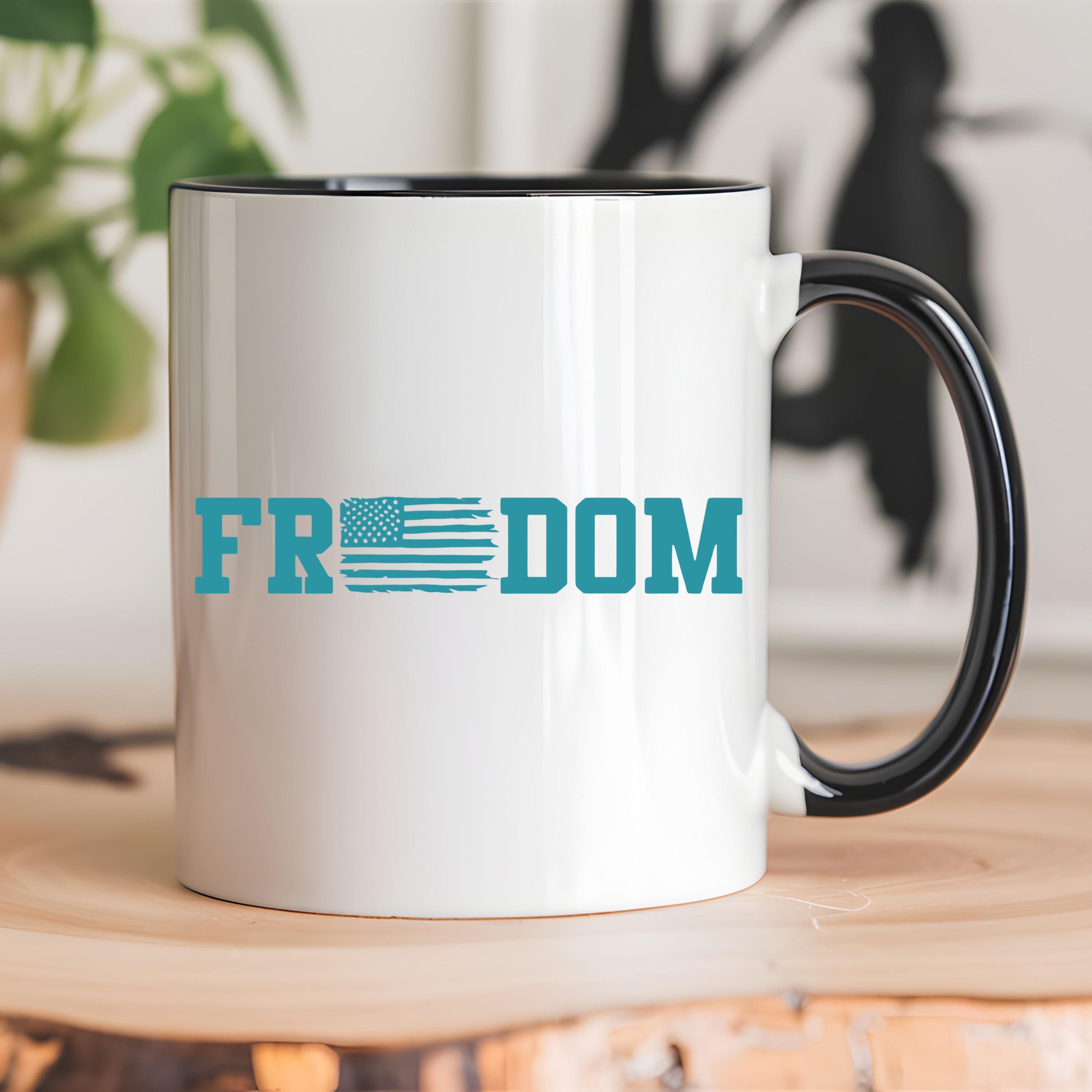 Freedom Decal: American Flag Vinyl, Patriotic Car/laptop Sticker - Etsy