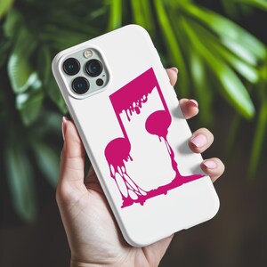 Bleeding Music Notes Vinyl Decal - Laptop, Car, Water Bottle Decals - Etsy