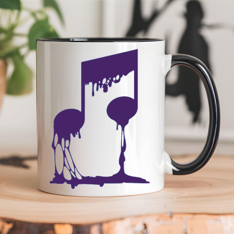 Bleeding Music Notes Vinyl Decal - Laptop, Car, Water Bottle Decals - Etsy