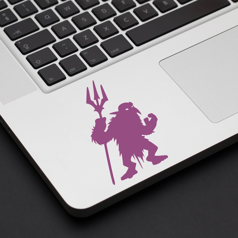 Troll Silhouette Decal • Fantasy Monster Sticker • D&D Goblin Vinyl ...