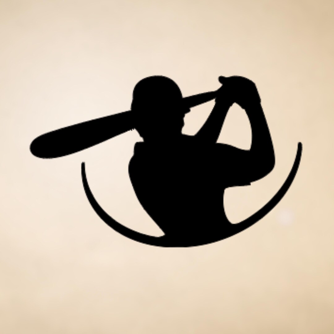 Baseball Player Vinyl Decal - Laptop, Car, Water Bottle Decals - Etsy
