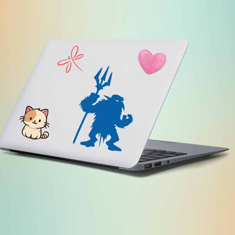 Troll Silhouette Decal • Fantasy Monster Sticker • D&D Goblin Vinyl ...