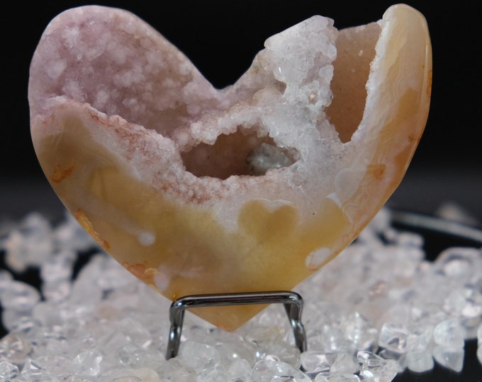 Orca Agate Hearts, Gemstone Hearts, Agate Heart, Orca Agate Gemstone ...