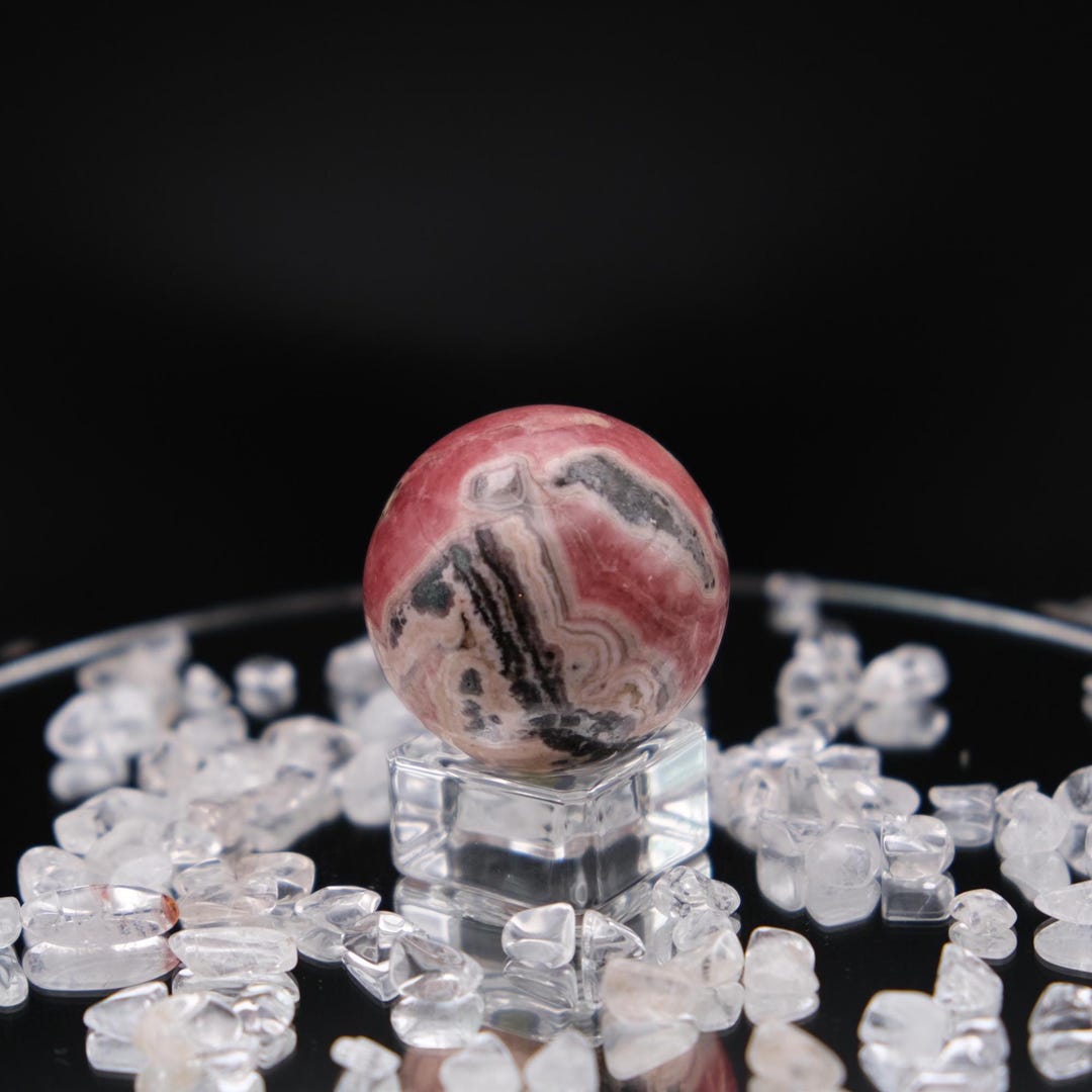 Rhodochrosite Sphere - Etsy