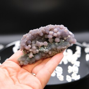 Grape Agate Mineral Specimen - Etsy