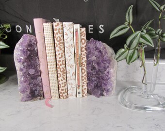 Bookends Amethyst - Etsy
