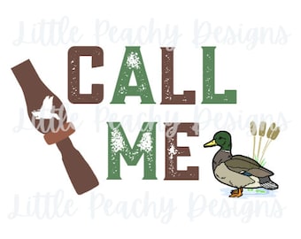 Call Me Duck Call Png - Etsy