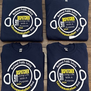 National Public Safety Telecommunication's Week Hoodie & Shirt. Police ...