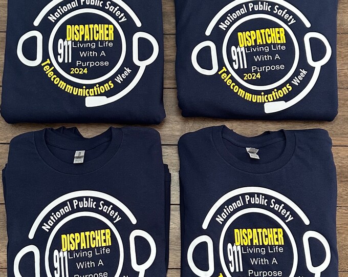 National Public Safety Telecommunication's Week Hoodie & Shirt. Police ...